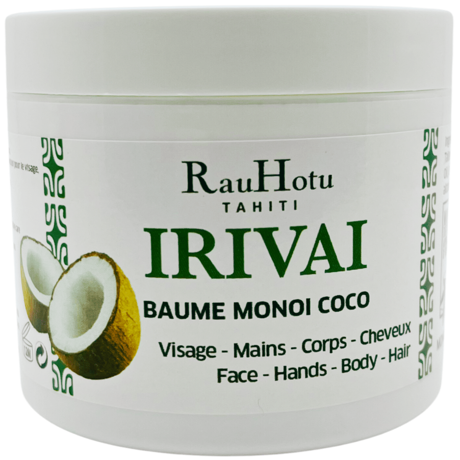 IRIVAI Coconut Monoi Balm 100ml | Rau Hotu Tahiti
